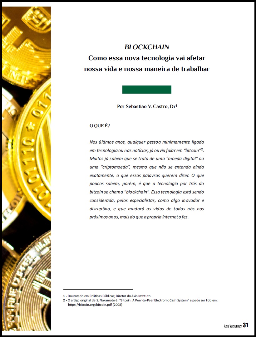Blockchain | Blog Axis Instituto